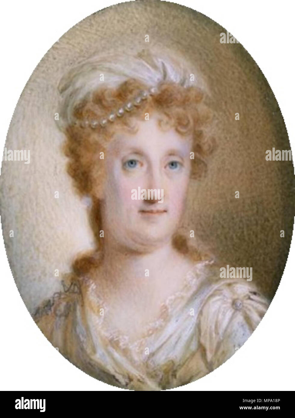 . Portrait of Maria Carolina of Austria (1752-1814) . 18th century. 857 ...