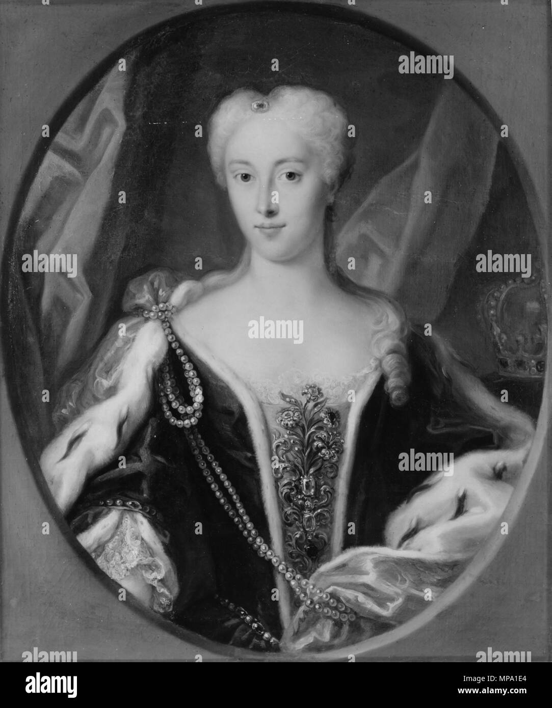 . Polski: Maria Klementyna Sobieska (1702-1735) . circa 1719. 857 Maria ...