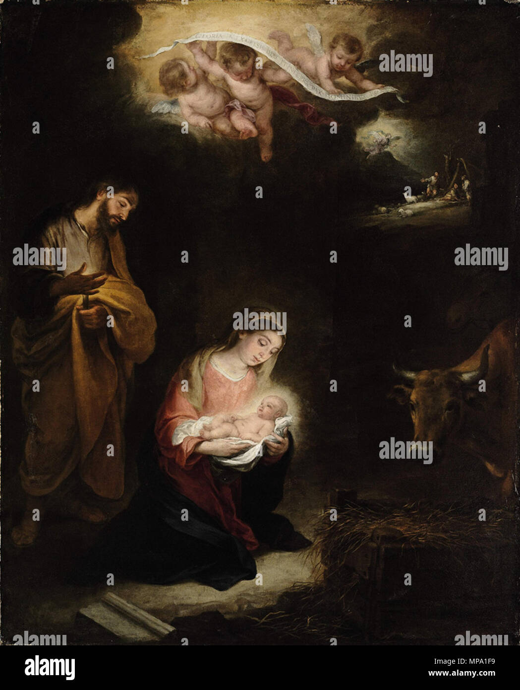 Scene of the nativity hi-res stock photography and images - Alamy