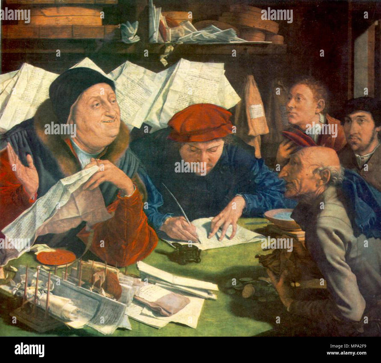 American 1700s Tax Collector
