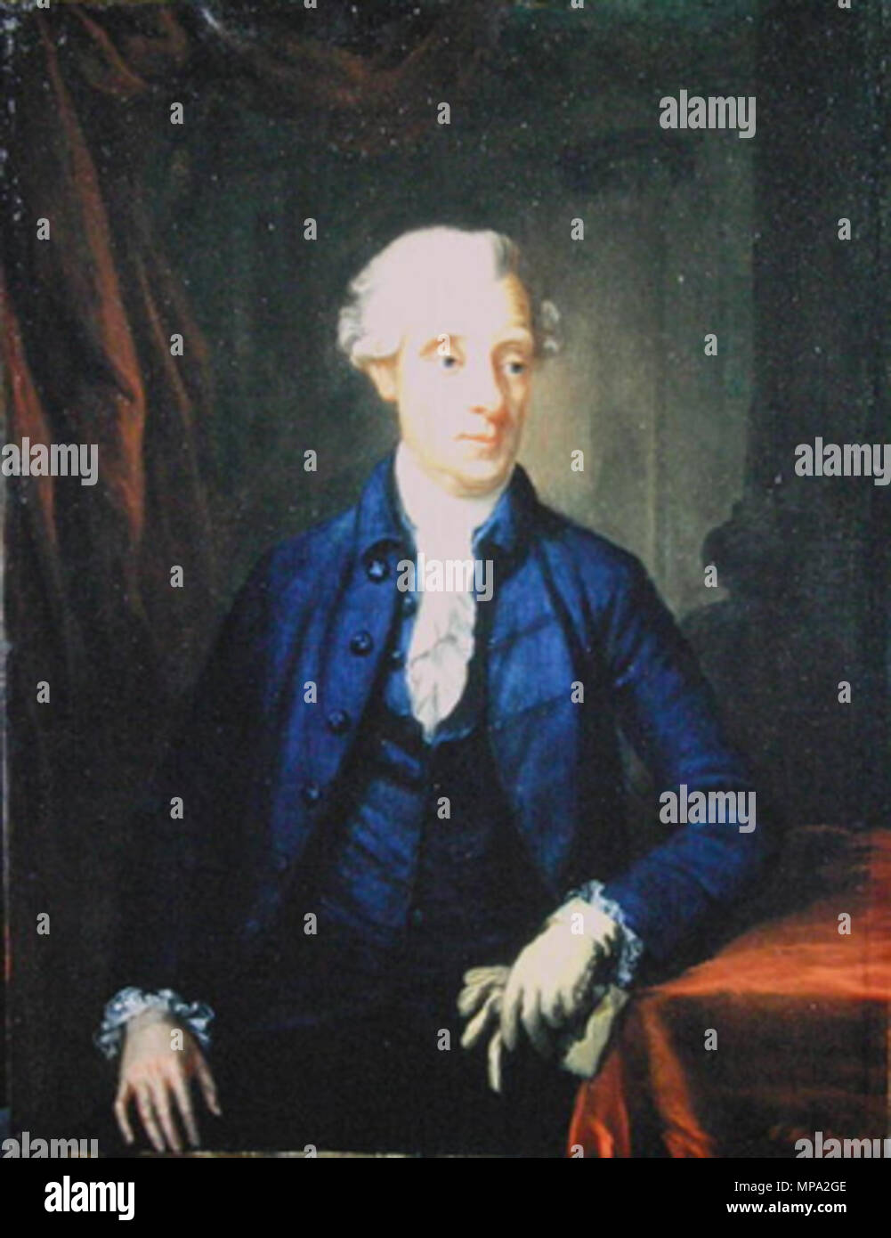 Portrait of Simon, Earl Harcourt (1714-1777) circa 1780. 1121 Simon ...