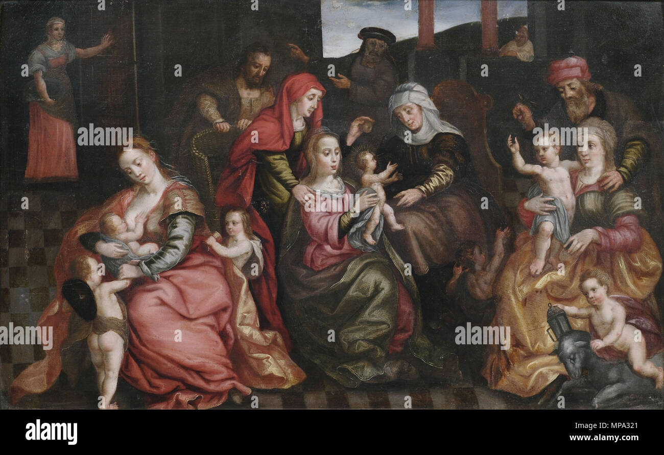 . Holy Kinship . 16th century/17th century. Circle of Maerten de Vos (1532–1603) Alternative ...