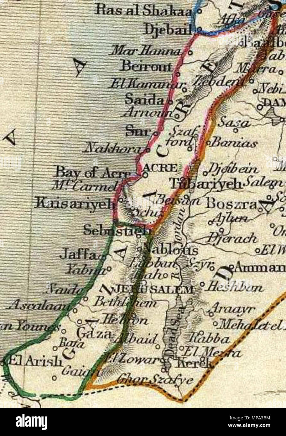 1851 asia map hi-res stock photography and images - Alamy