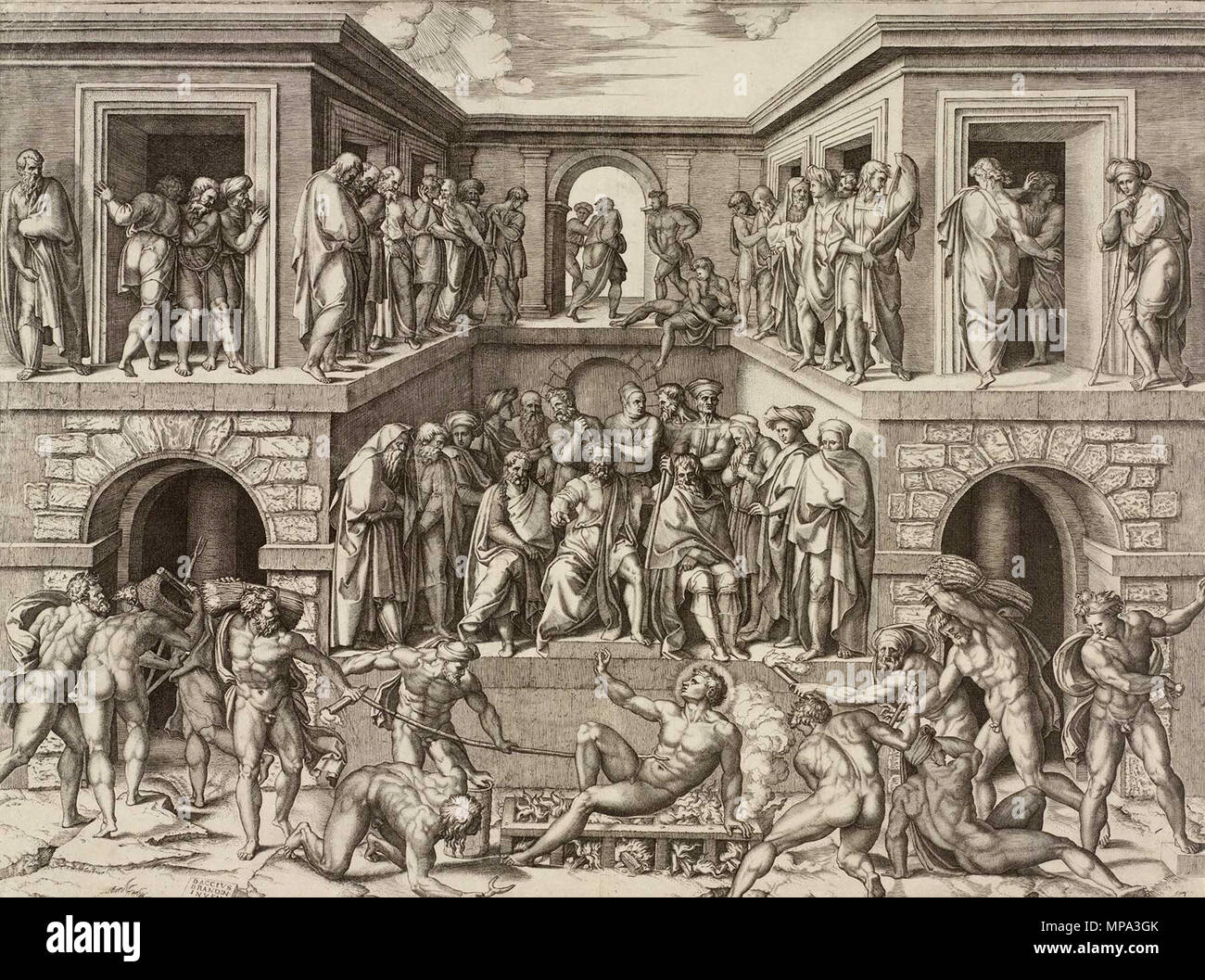 Marcantonio raimondi italian hi-res stock photography and images - Alamy
