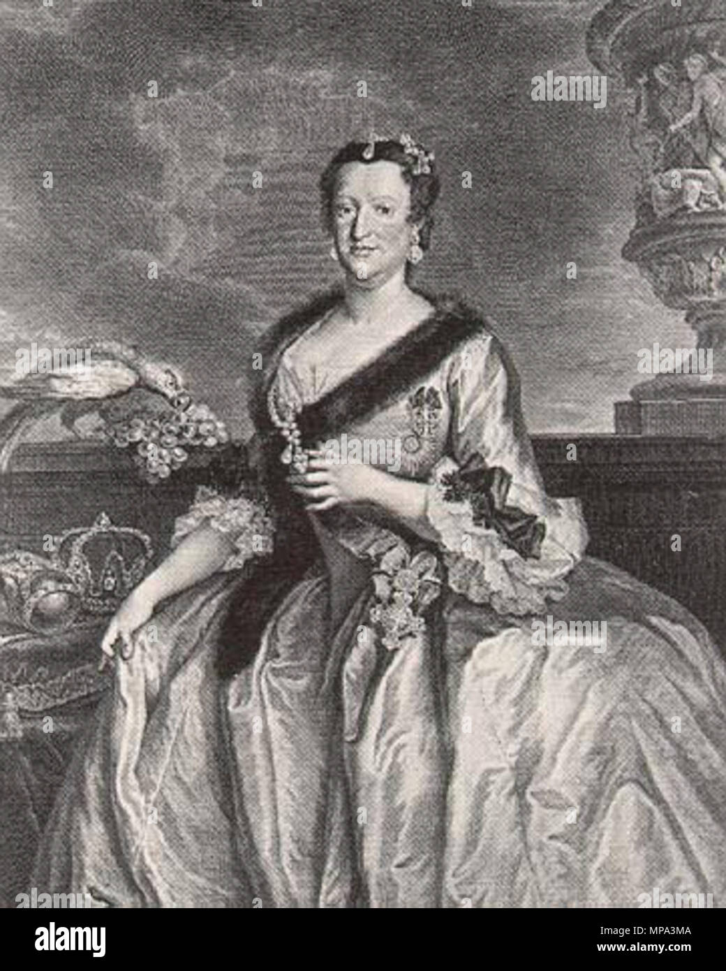 . Archduchess Maria Josepha of Austria (1699–1757), wife of August III ...