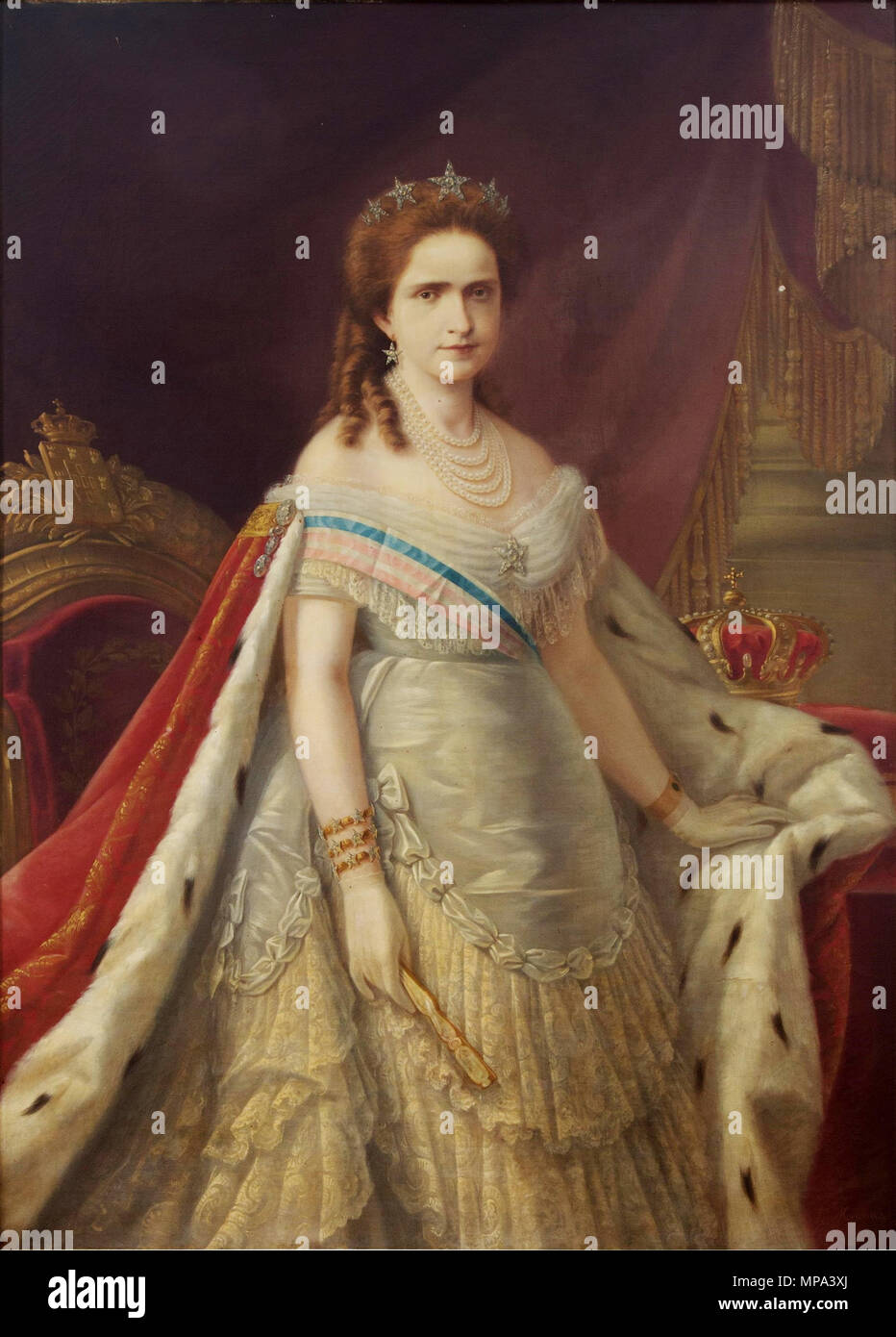 868 María Pía de Saboya, reina consorte de Portugal (Museo del Prado ...