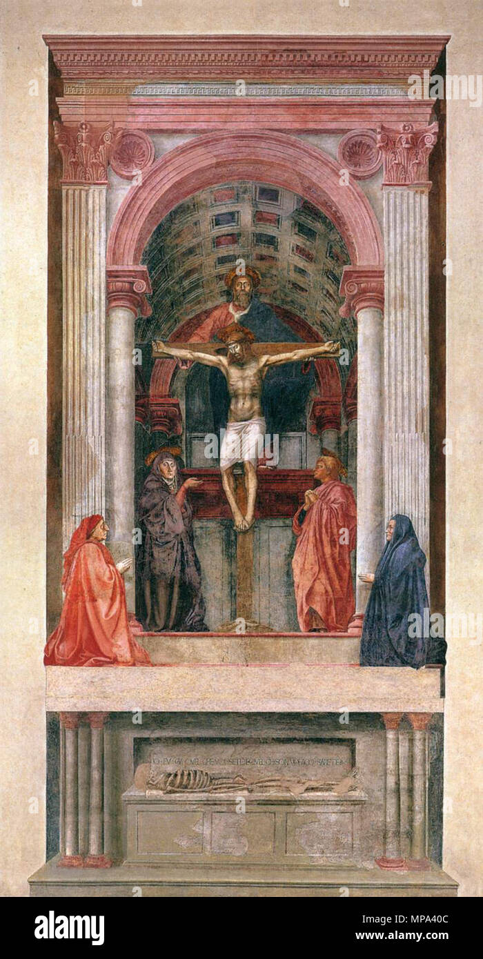 Masaccio Holy Trinity High Resolution Stock Photography and Images - Alamy