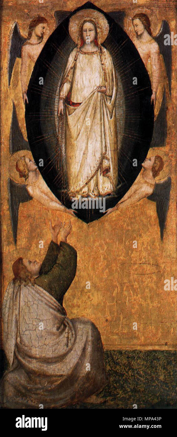 Descent of Mary's Girdle to the Apostle Thomas between circa 1337 and ...