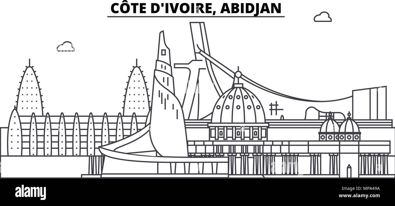 Ivory coast abidjan skyline hi-res stock photography and images - Alamy