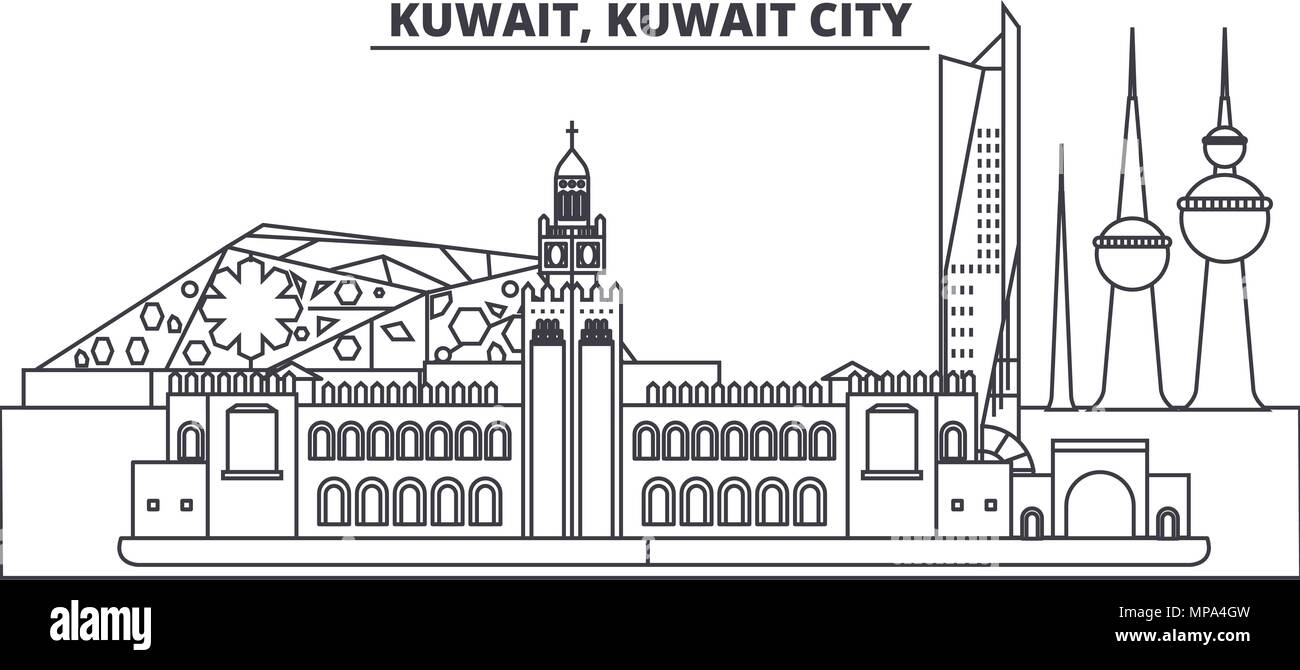 Kuwait national assembly building Stock Vector Images - Alamy