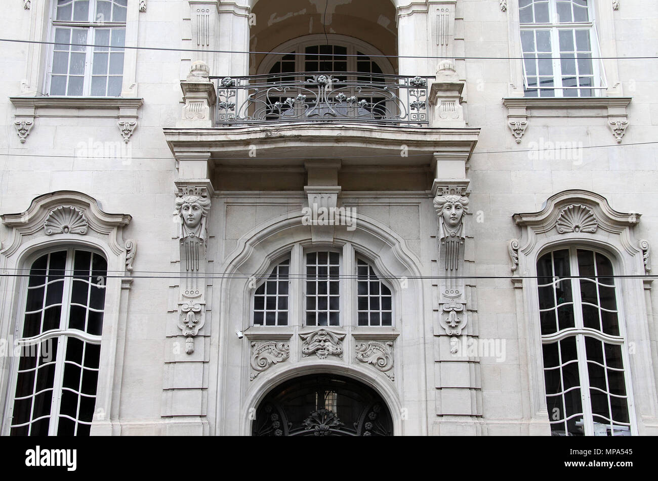 The Writers House in Tbilisi which was built in the art nouveau style ...