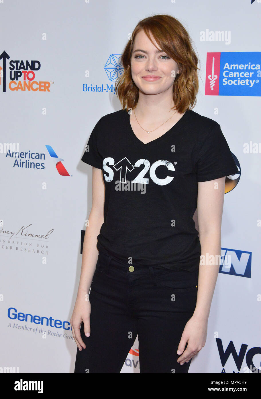Emma Stone 018 at the Hollywood Unites For The 5th Biennial Stand Up To ...