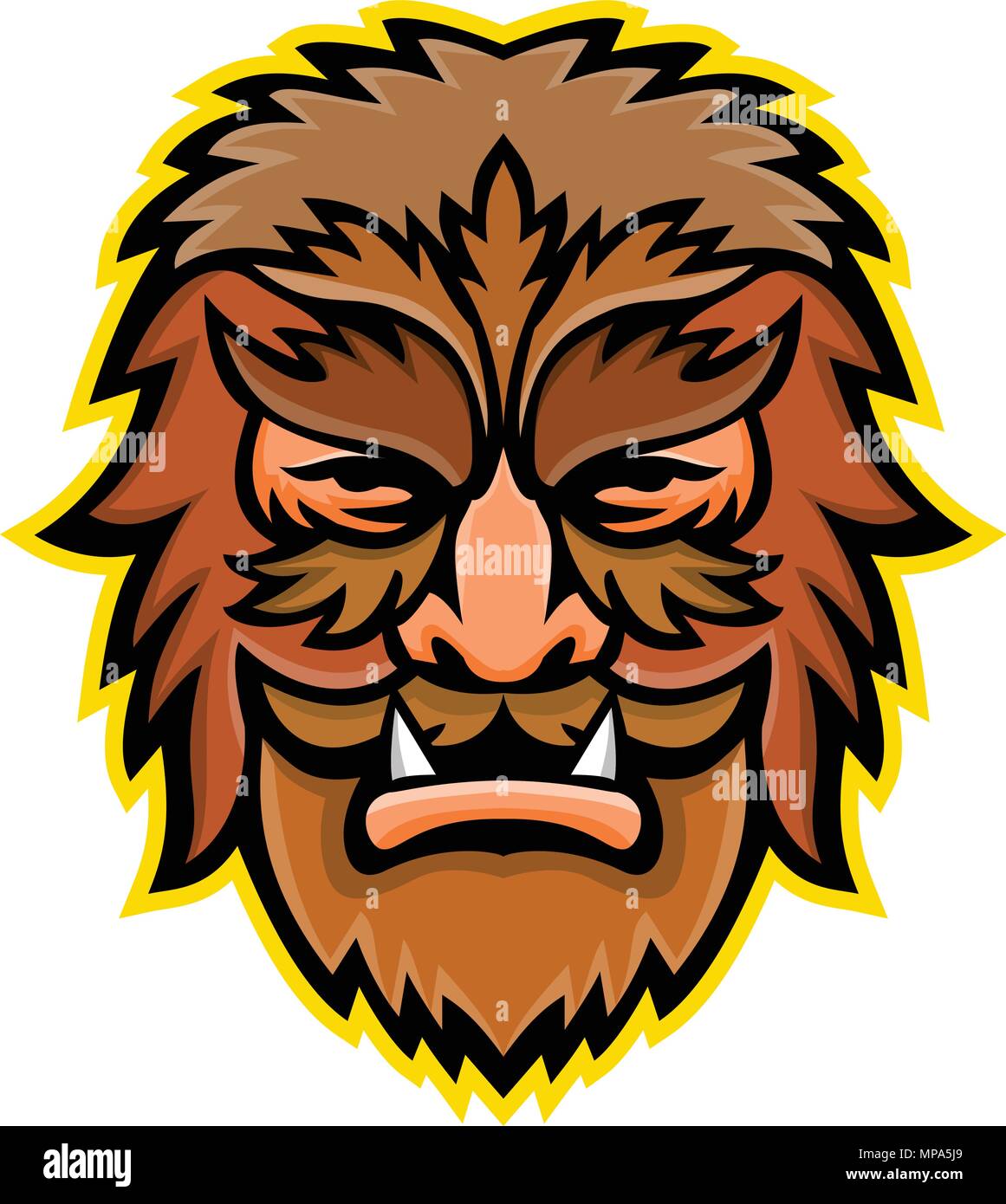 Circus wolfman Stock Vector Images - Alamy