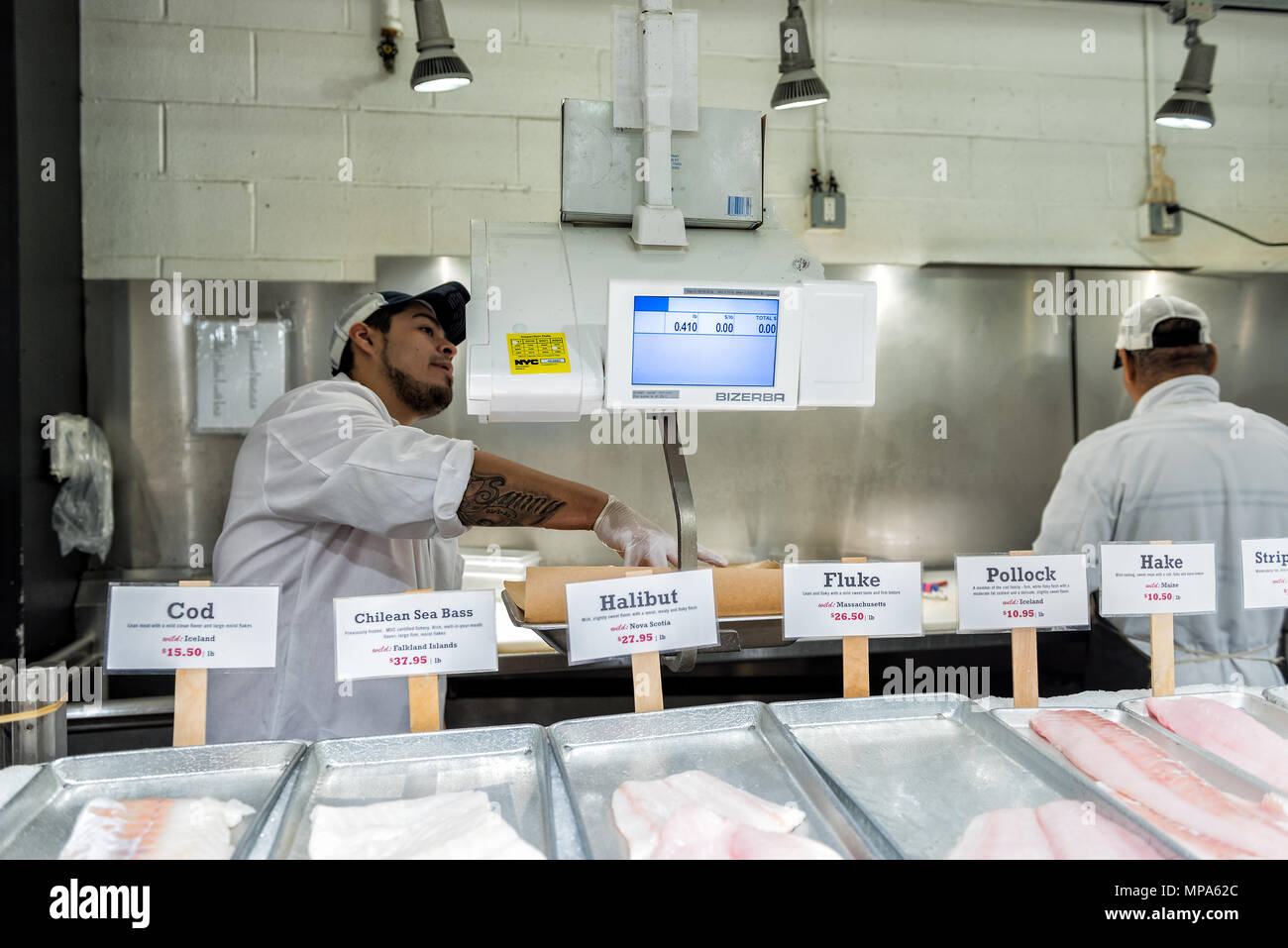 Lobster place chelsea food market hi-res stock photography and images ...