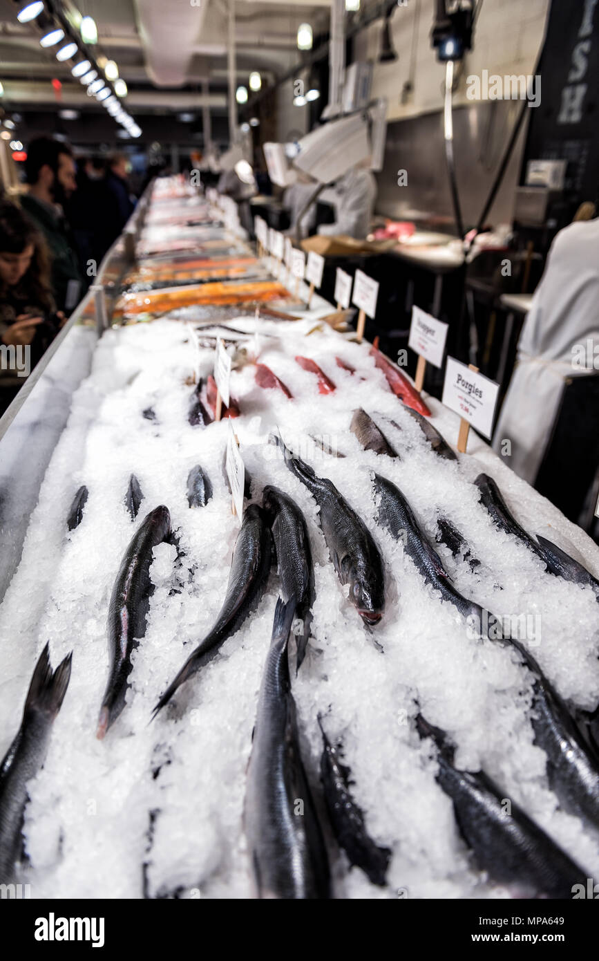 Lobster place chelsea food market hi-res stock photography and images ...
