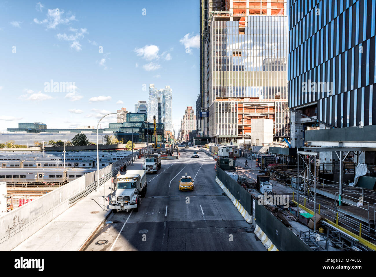 Manhattan nyc train line hi-res stock photography and images - Alamy