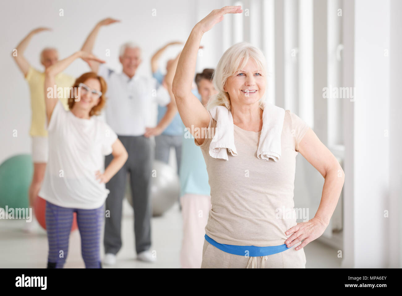 Fitness classes hi-res stock photography and images - Alamy