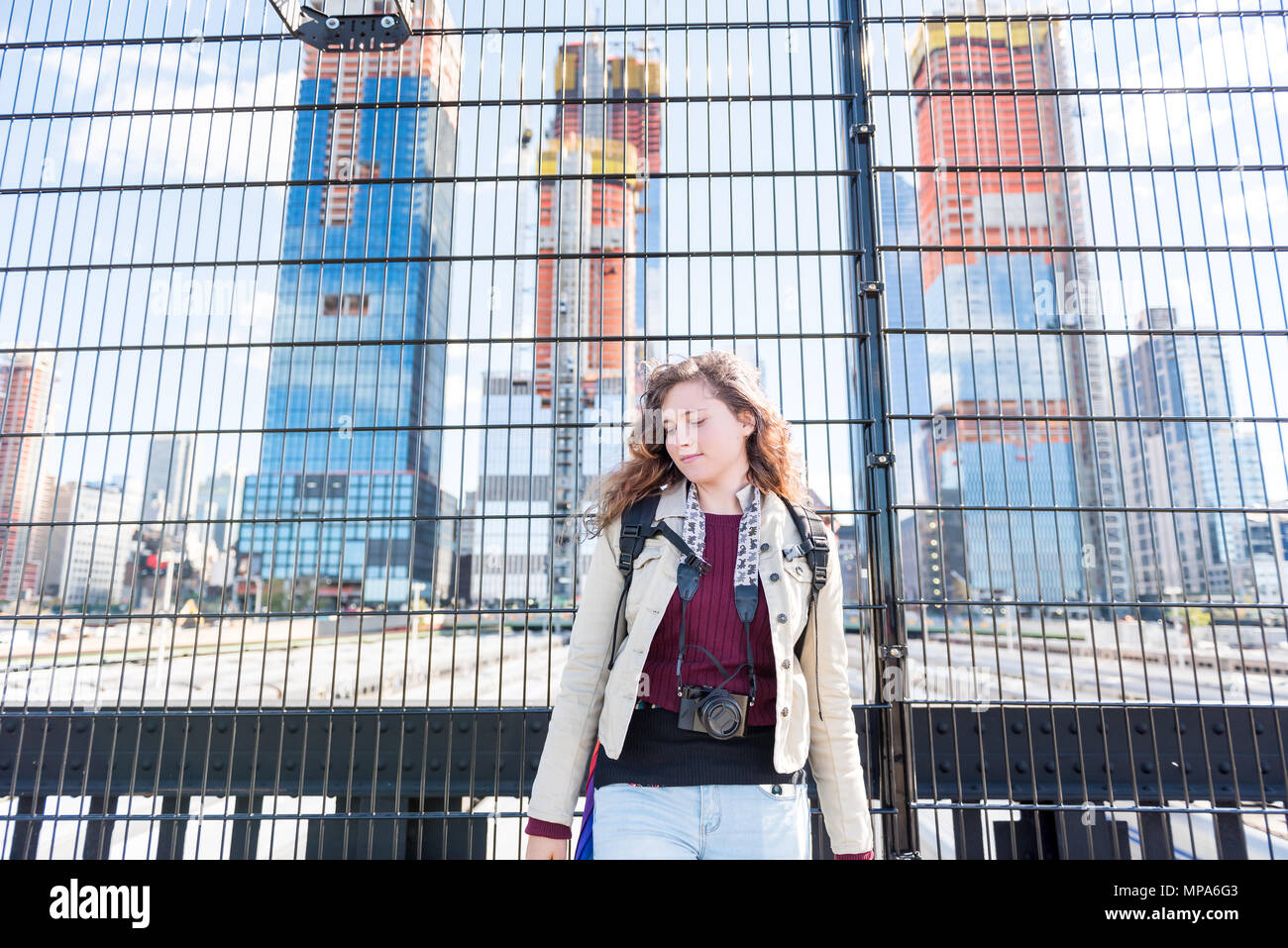 Hudson yards subway trains hi-res stock photography and images - Alamy