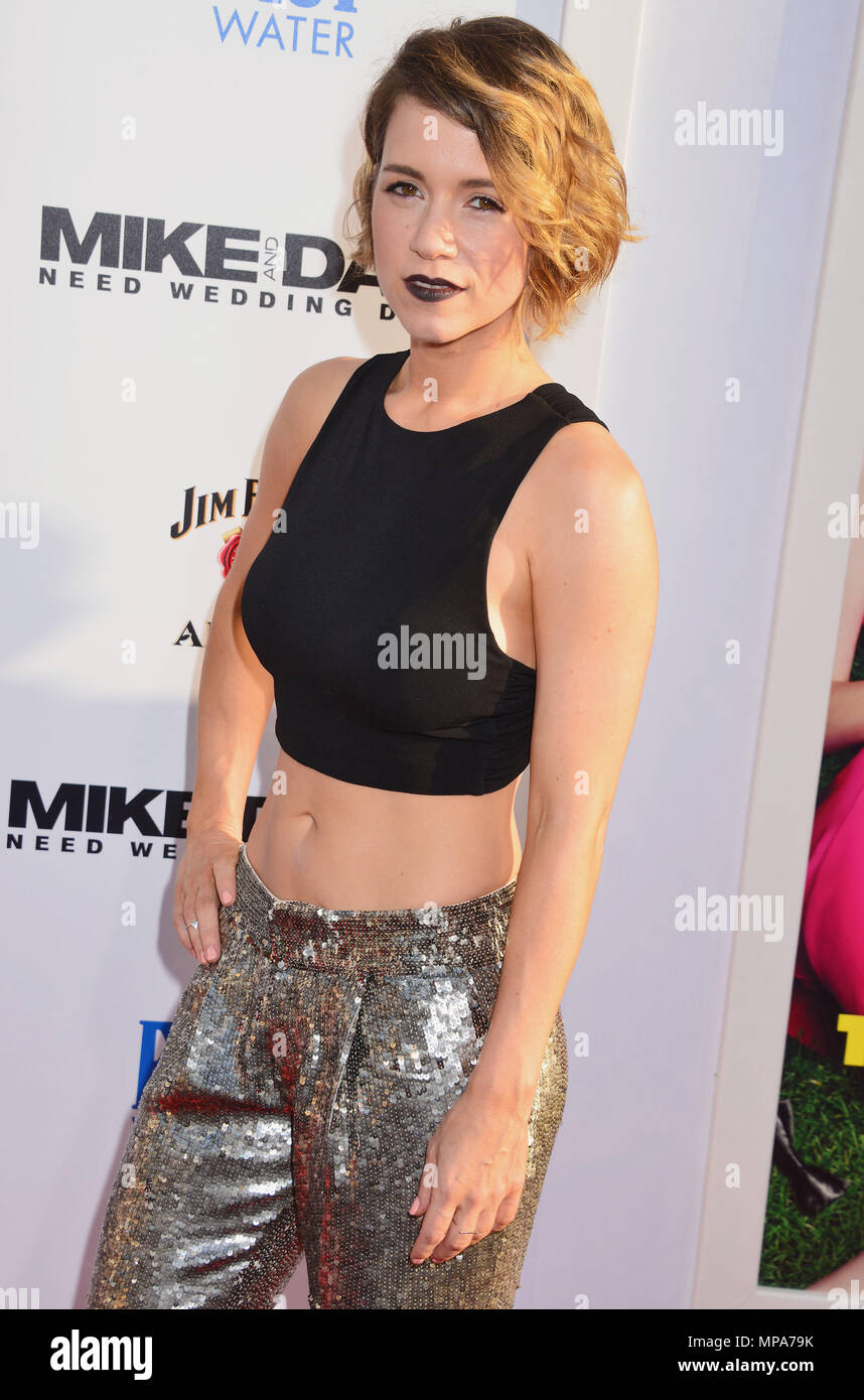 Alice Wetturland at the Mike & Dave Need Wedding Dates, a 20th Fox ...