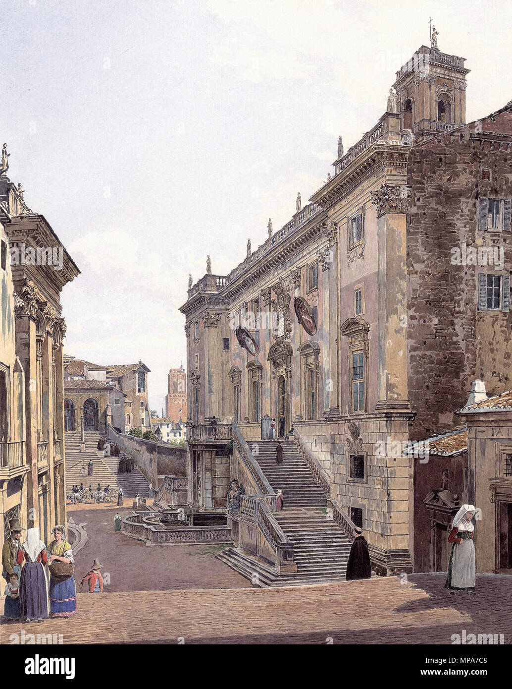 Rudolf von alt rom hi-res stock photography and images - Alamy