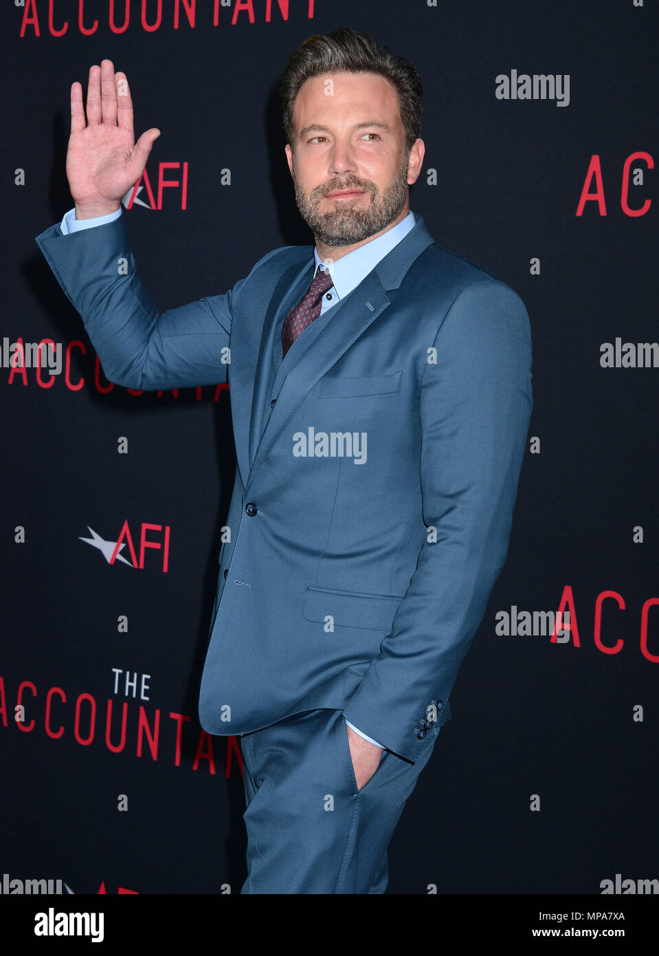 Ben Affleck 043 at The Accountant Premiere at the TCL Chinese Theatre ...