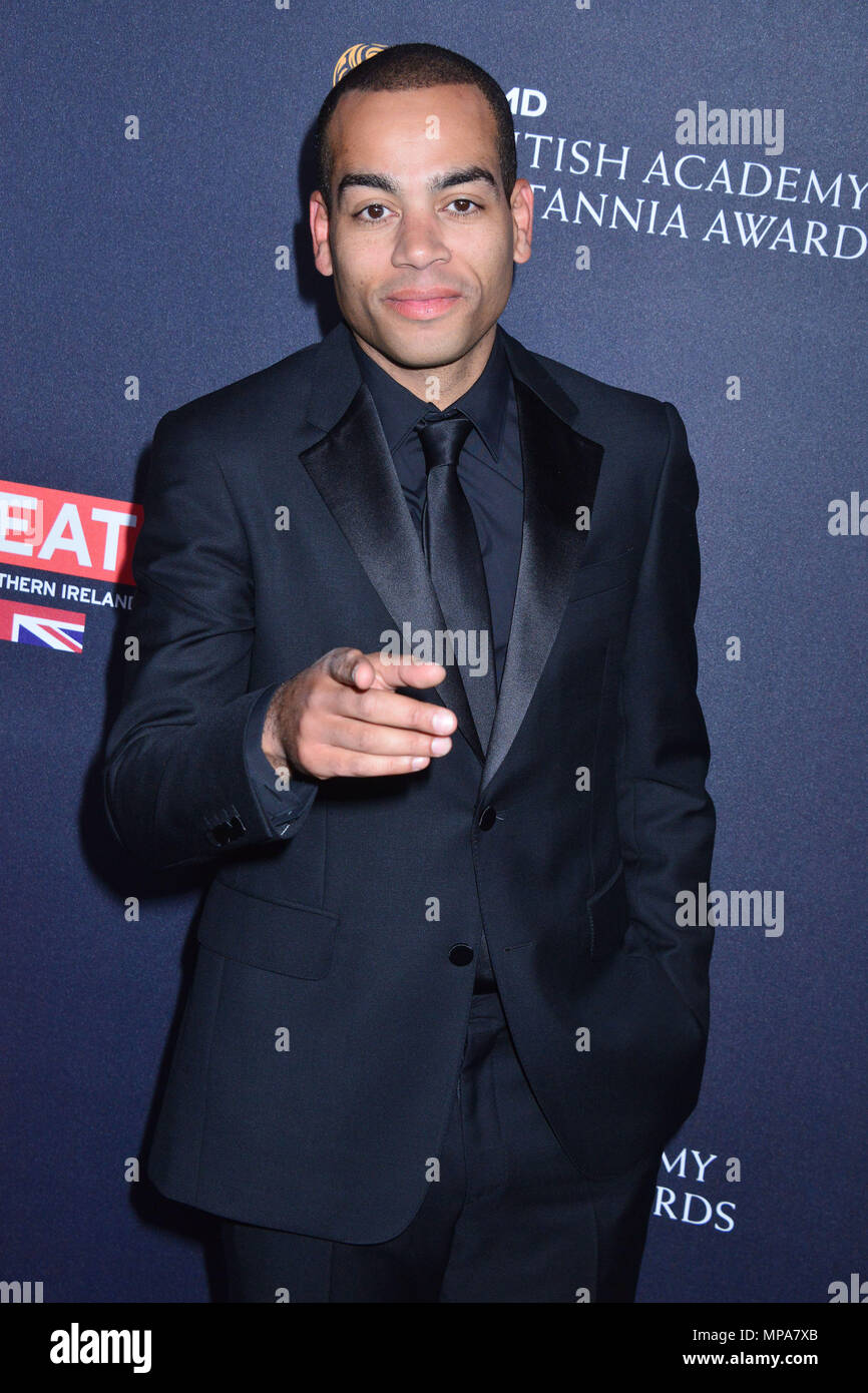 Ben Bailey Smith, Doc Brown at the 2016 AMD British Academy Britannia ...
