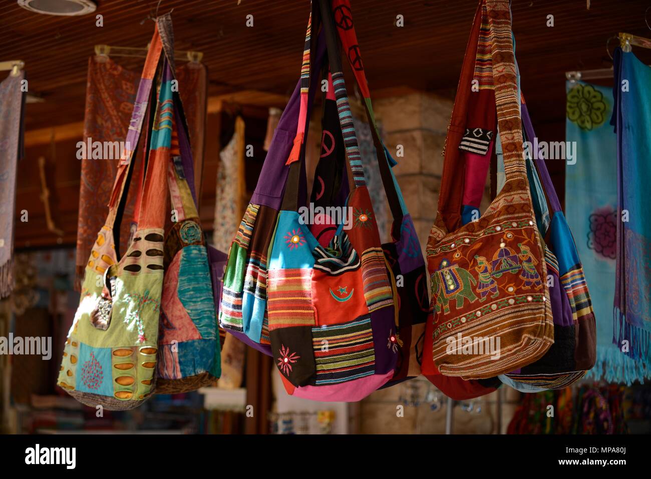 Colourful Turkish Merchandise Stock Photo - Alamy