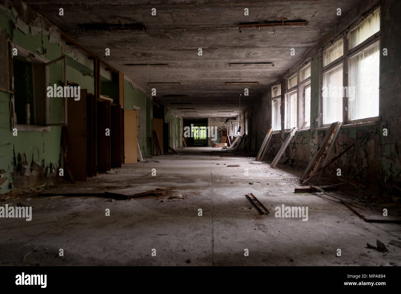 Pripyat after the Chernobyl disaster Stock Photo - Alamy
