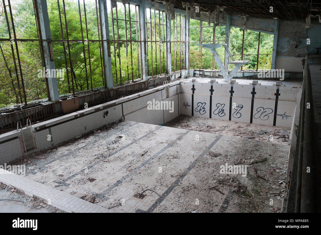 Pripyat swimming hi-res stock photography and images - Alamy