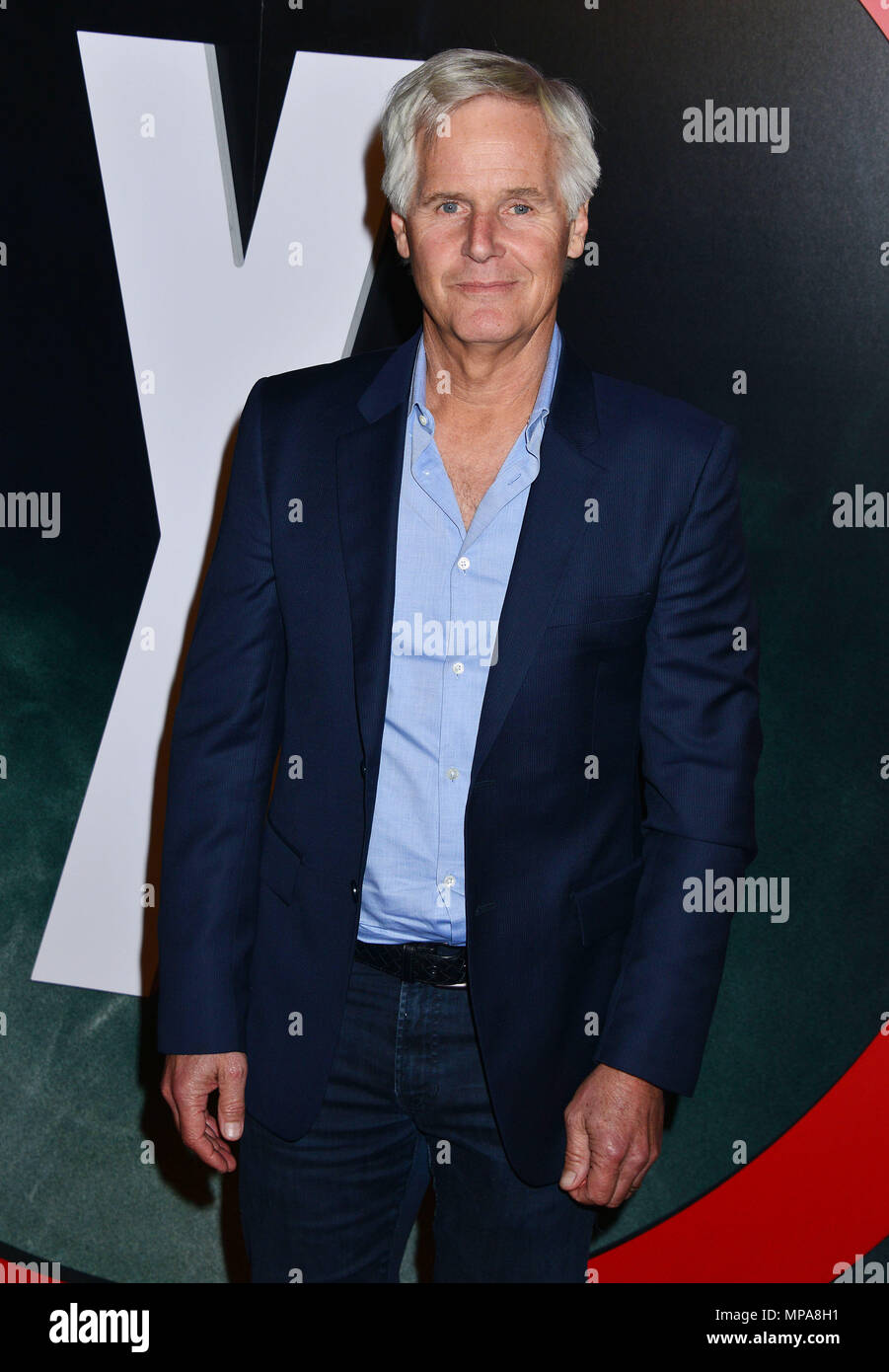 Chris Cater at The X-Files Premiere at California Science Center in Los ...