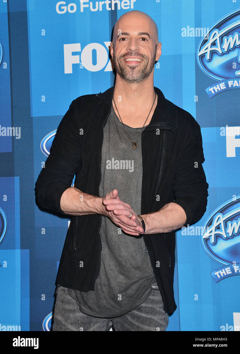 Chris daughtry 153 at the america idol hi-res stock photography and ...