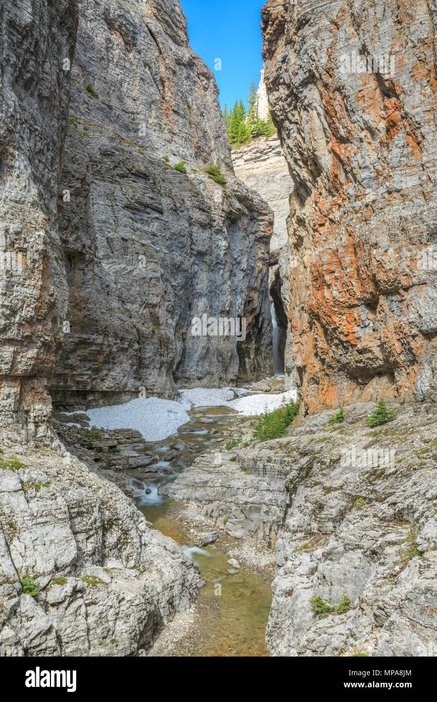 muddy creek canyon along the rocky mountain front near bynum, montana ...