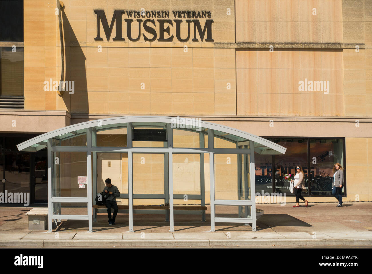 Wisconsin Veteran's museum Madison Stock Photo - Alamy
