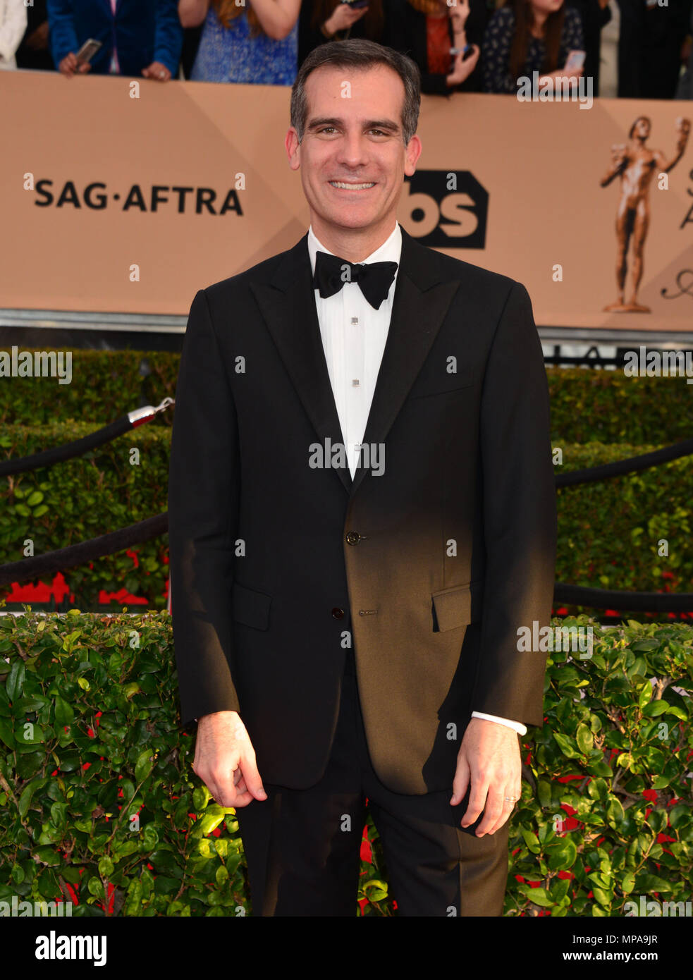 Eric Garcetti at the 22nd Ann. Screen Actors Guilds ( SAG ) Awards 2016 ...