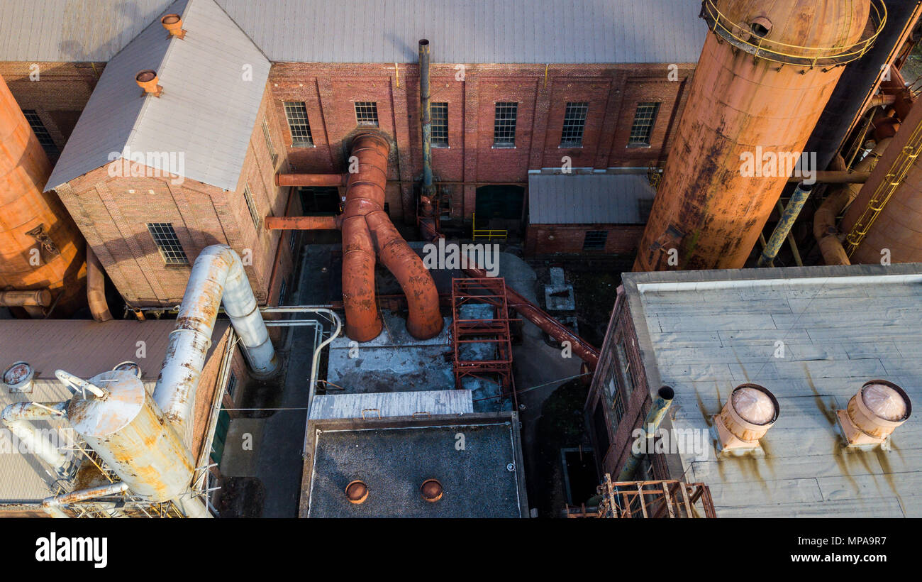 Sloss Furnaces, operated 1882-1970, longest continually running blast ...