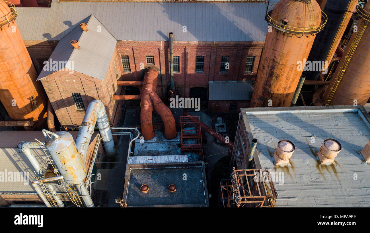 Sloss Furnaces, operated 1882-1970, longest continually running blast ...