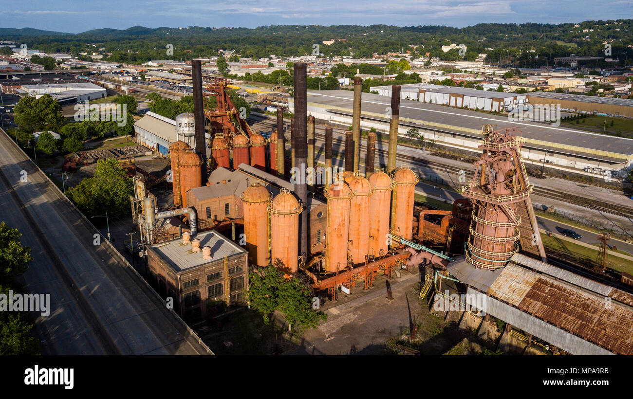Sloss Furnaces, operated 1882-1970, longest continually running blast ...