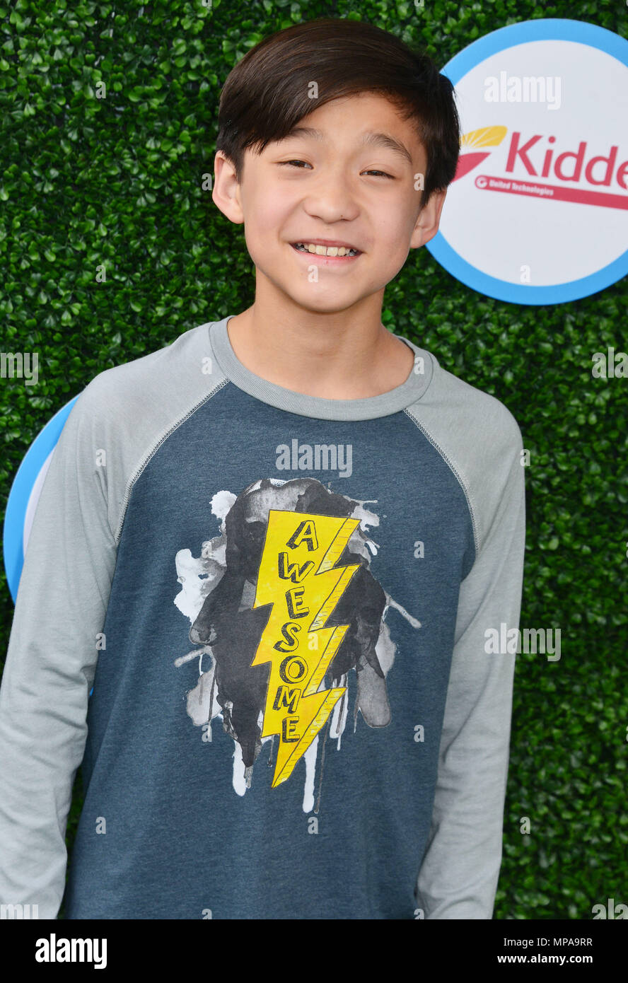 Forrest Wheeler at the Safe Kids Day at Smashbox Studios on April 24 ...