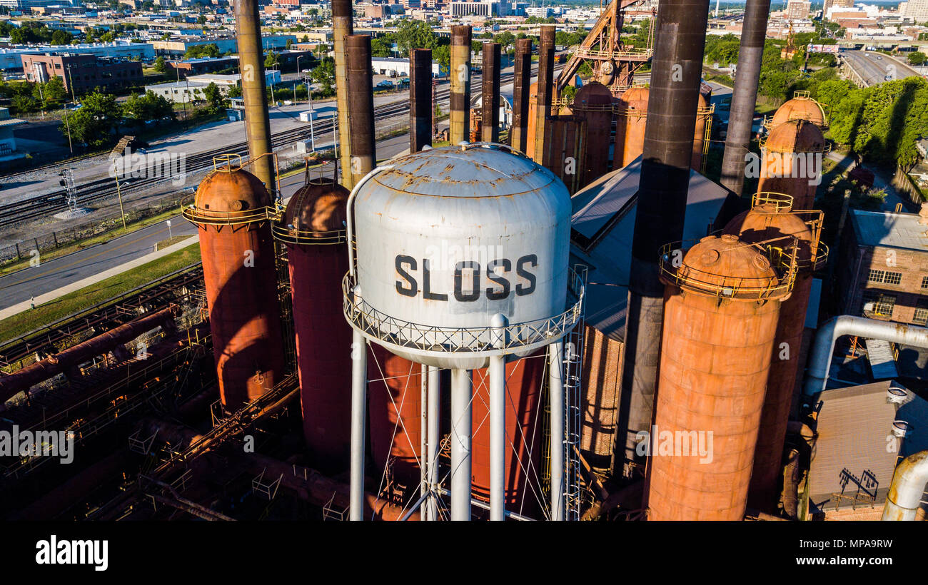 Sloss furnace birmingham hi-res stock photography and images - Alamy
