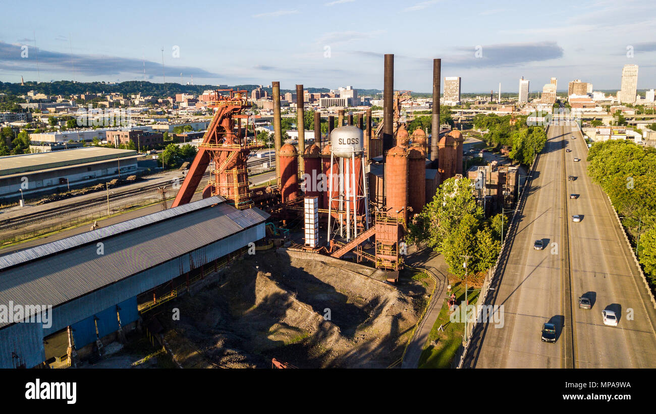 Sloss Furnaces, operated 1882-1970, longest continually running blast ...