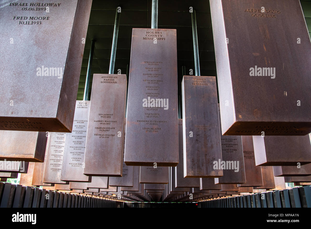 Lynching memorial montgomery usa hi-res stock photography and images ...