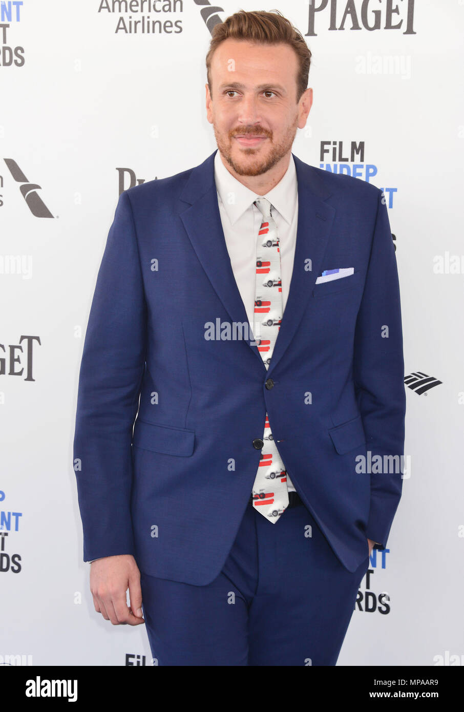 Jason Segel at the 2016 Film Independent Spirit Awards on the Santa ...