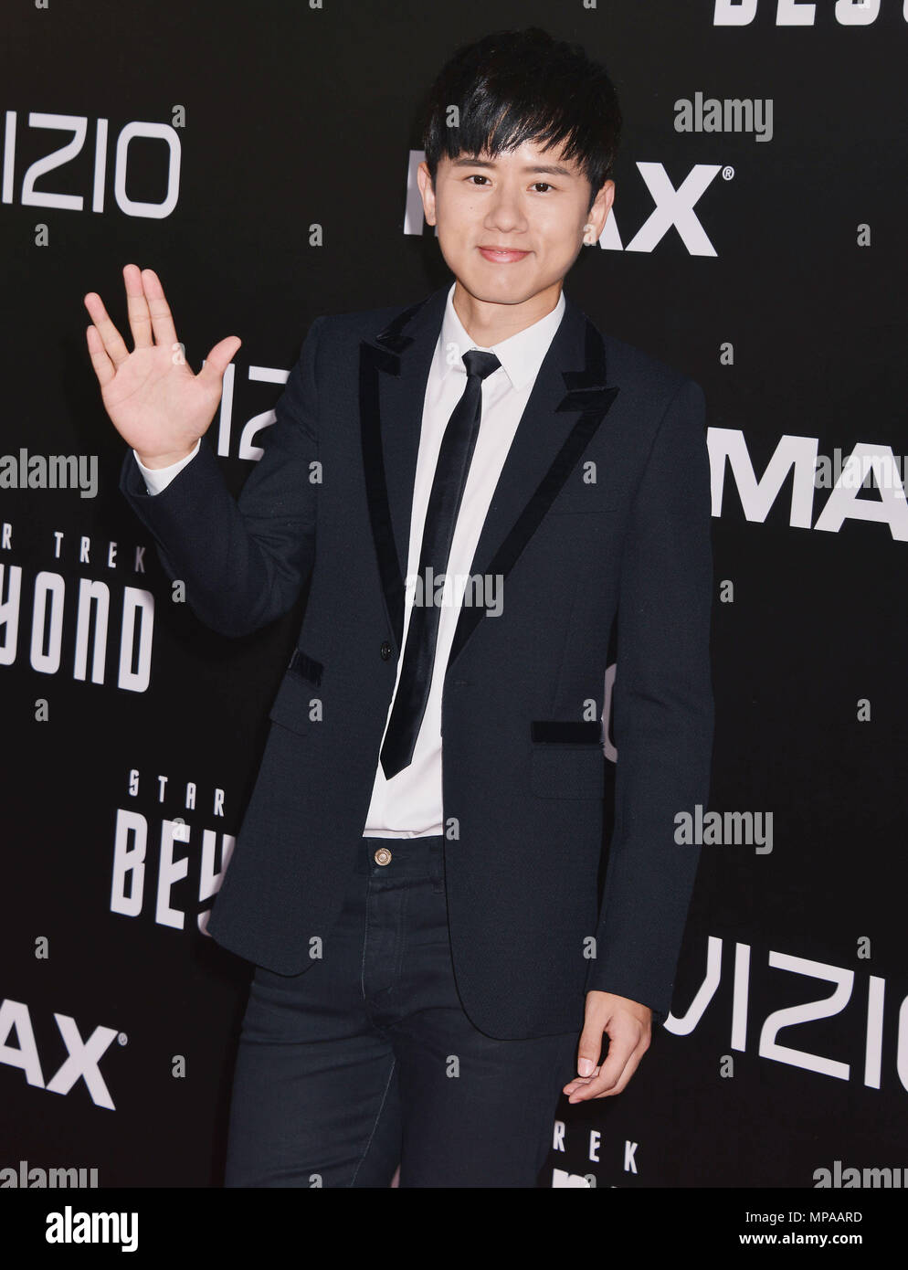 Jason Zhang 071 arriving at the Star Trek Beyond Premiere at the ...