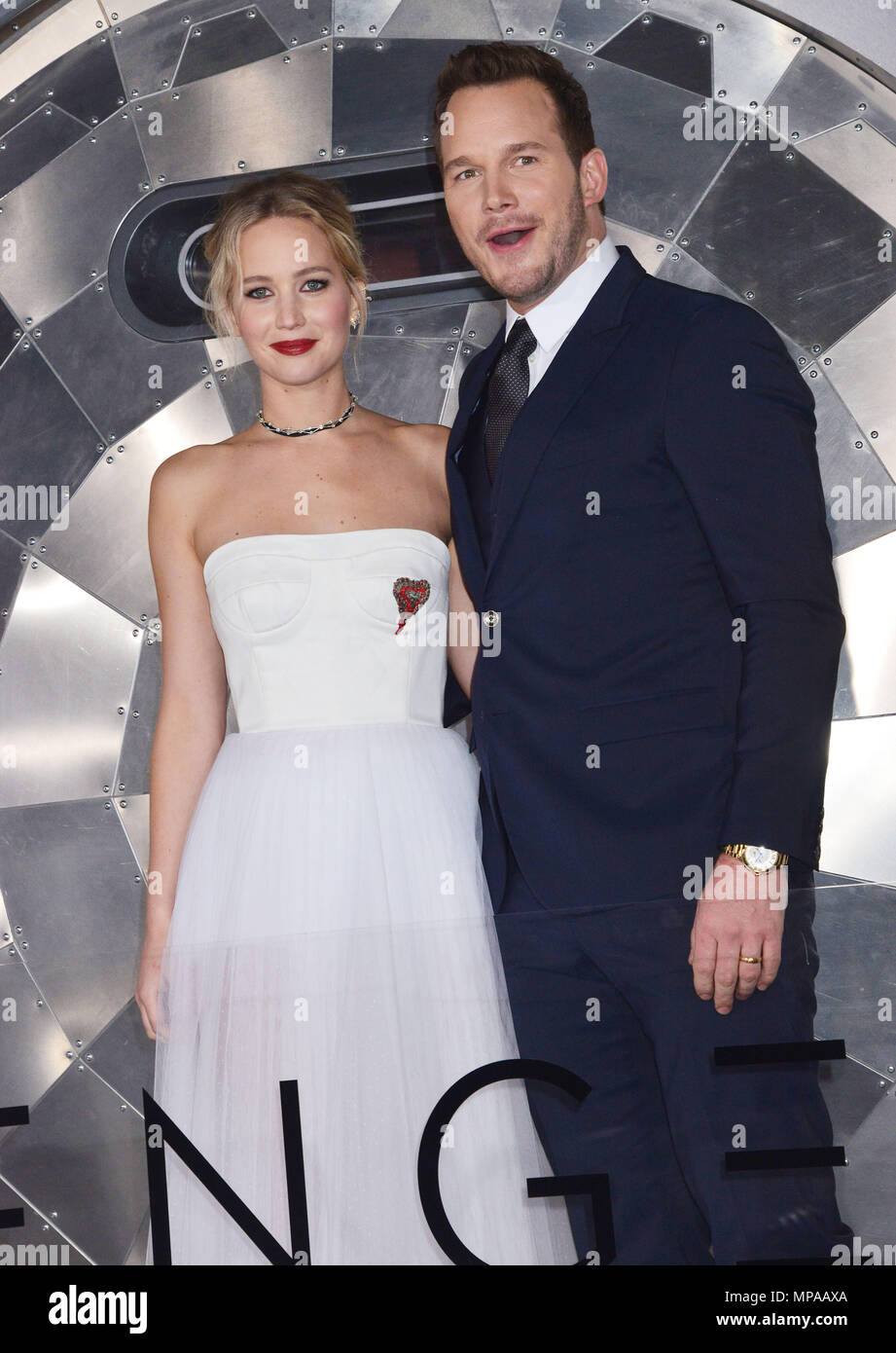 Jennifer Lawrence, Chris Pratt 155 at the Passengers Premiere at the ...
