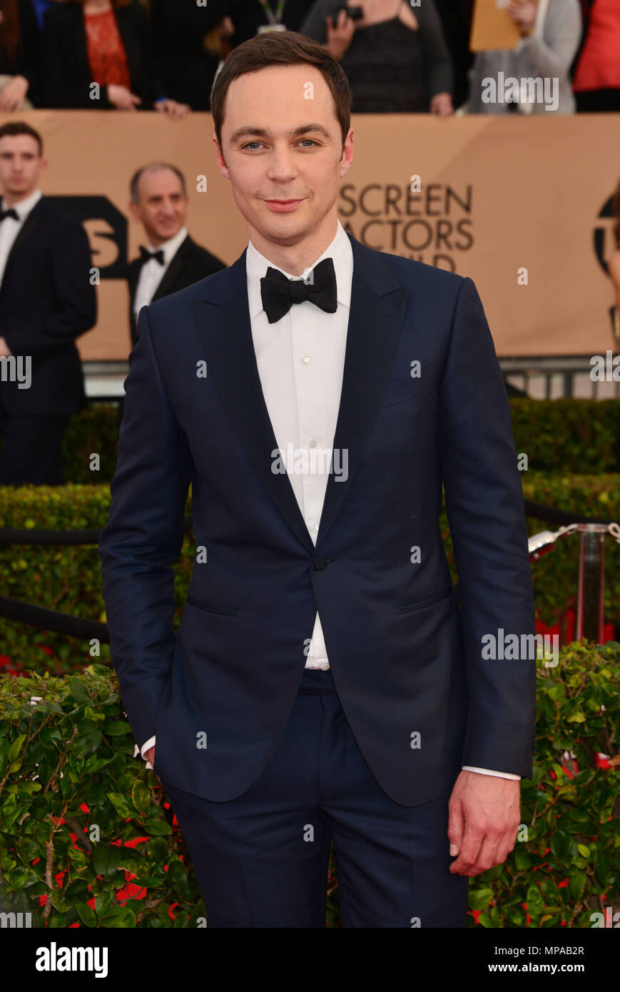 Jim Parson at the 22nd Ann. Screen Actors Guilds ( SAG ) Awards 2016 at ...