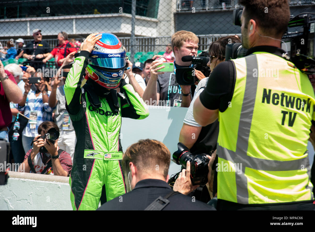 Indy 500 danica hi-res stock photography and images - Alamy