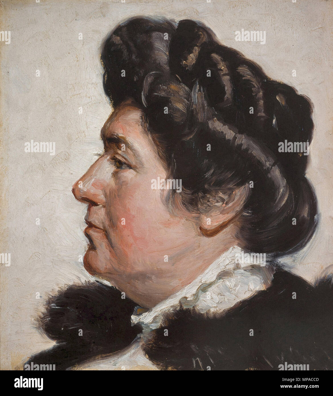 Ancher Michael Peter - Ellen Gulbranson Stock Photo - Alamy