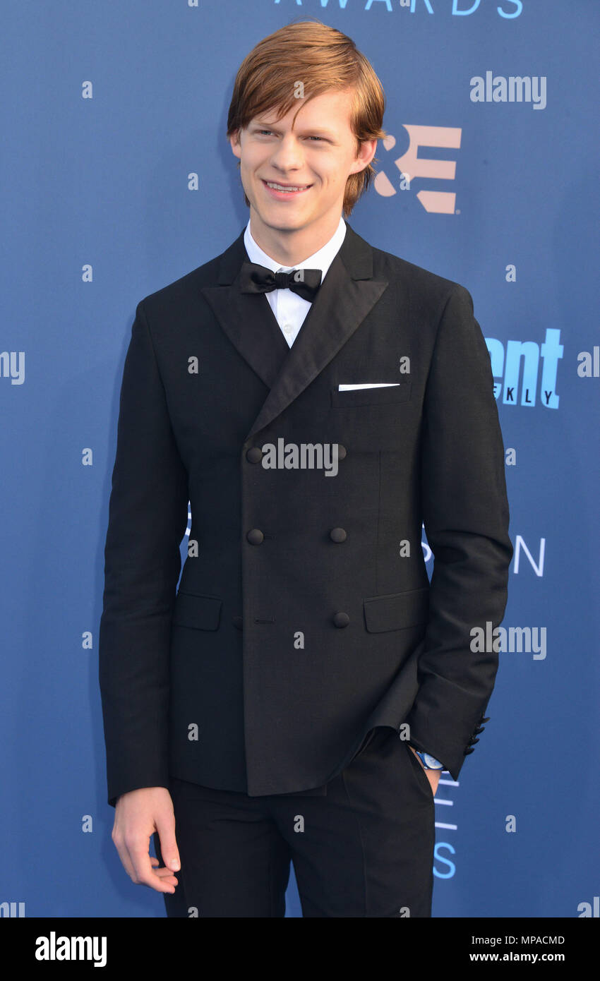 Lucas Hedges at the 22nd Annual CriticsÕ Choice Awards at the Barker ...