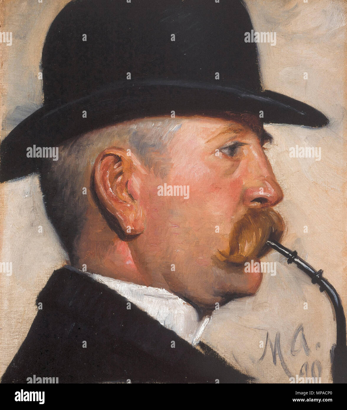 Ancher Michael Peter - Michael Therkildsen Stock Photo - Alamy