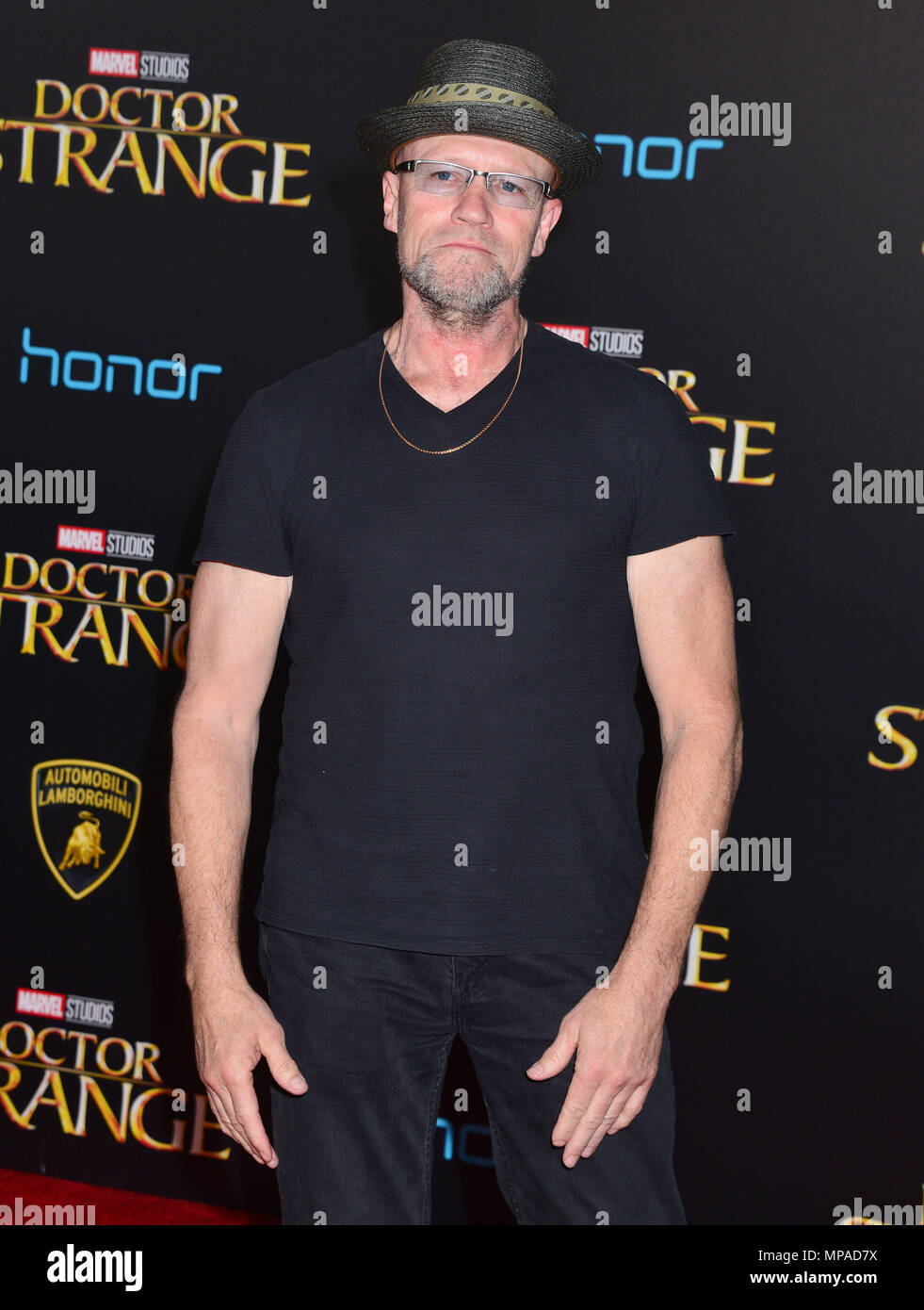 Michael Rooker 062 at the Doctor Strange premiere at the El Capitan and ...